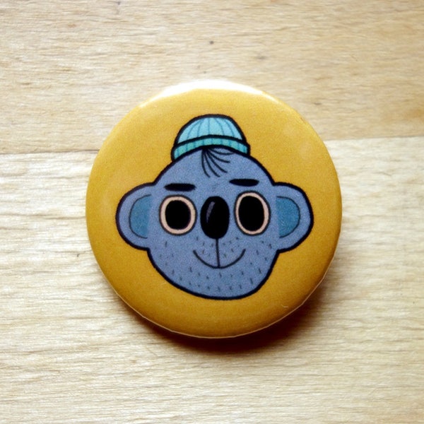 Koala Button - Etsy