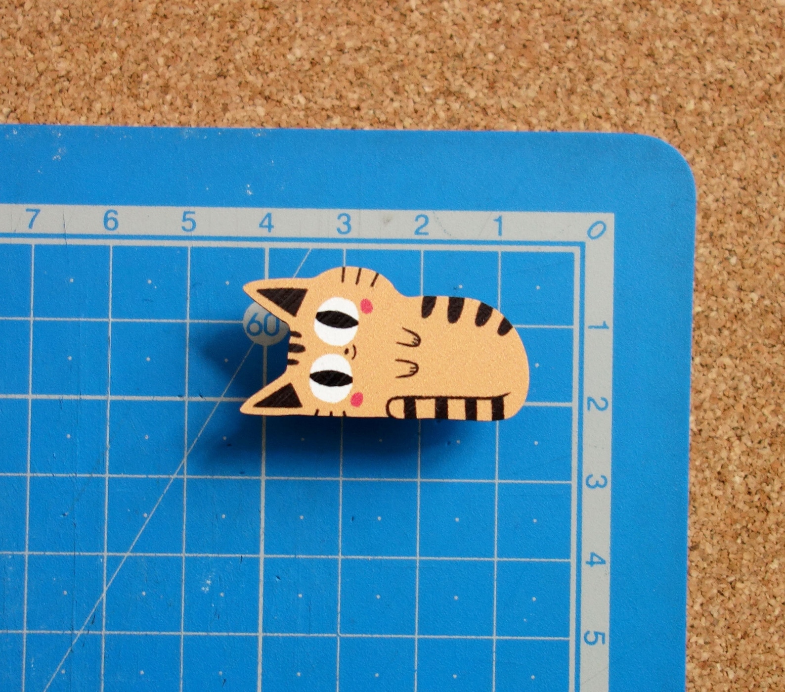 Cat Wooden Pins - Etsy