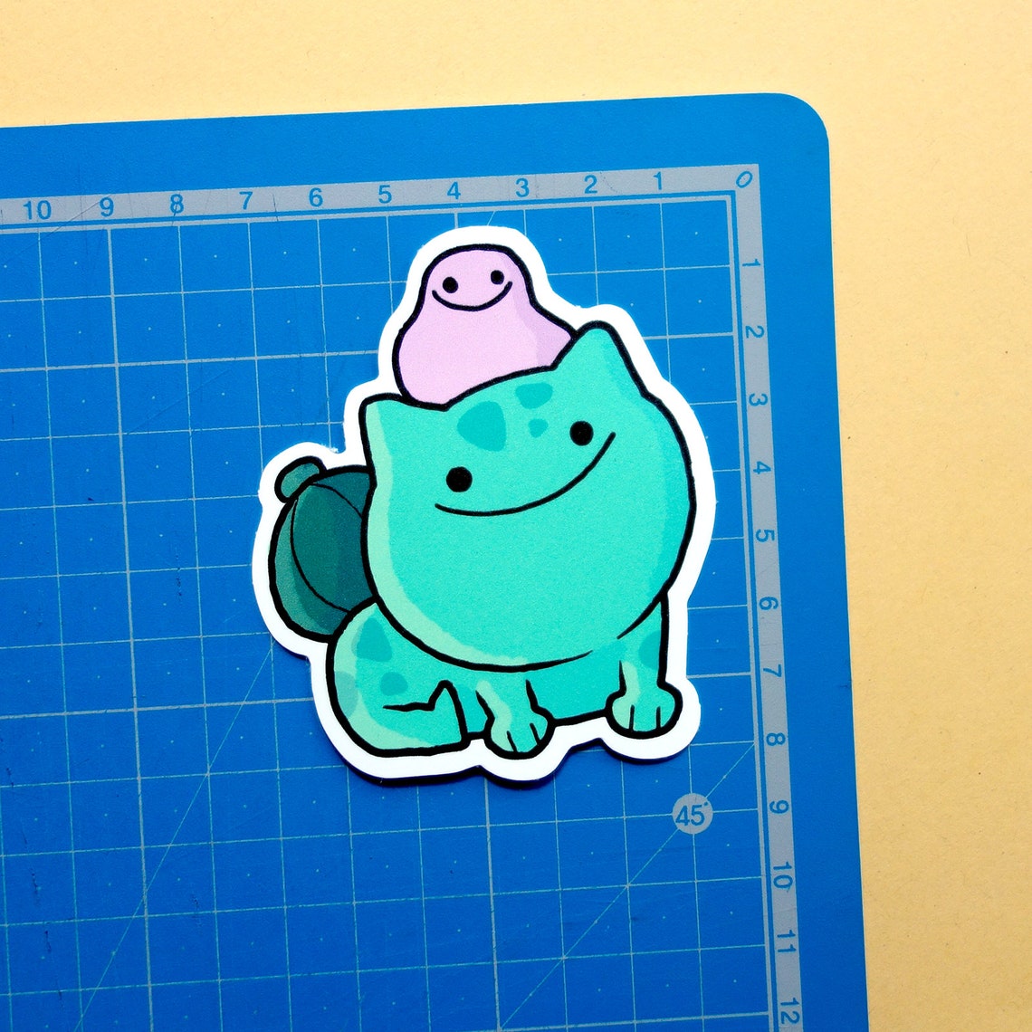 Cute Pokemon Ditto Stickers - Etsy
