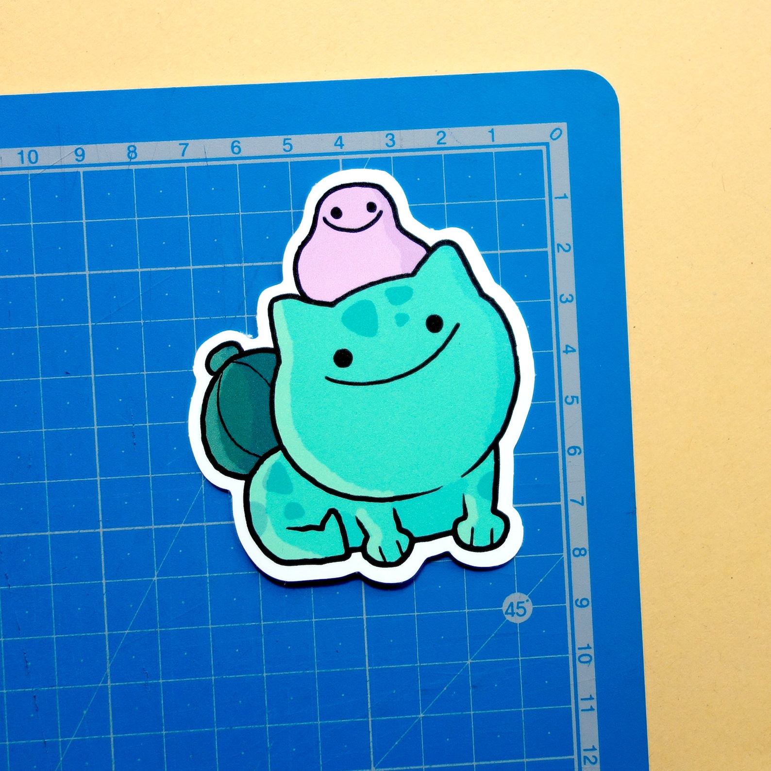 Cute Pokemon Ditto Stickers - Etsy