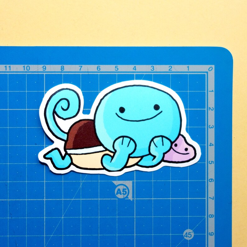 Cute Pokemon Ditto Stickers - Etsy