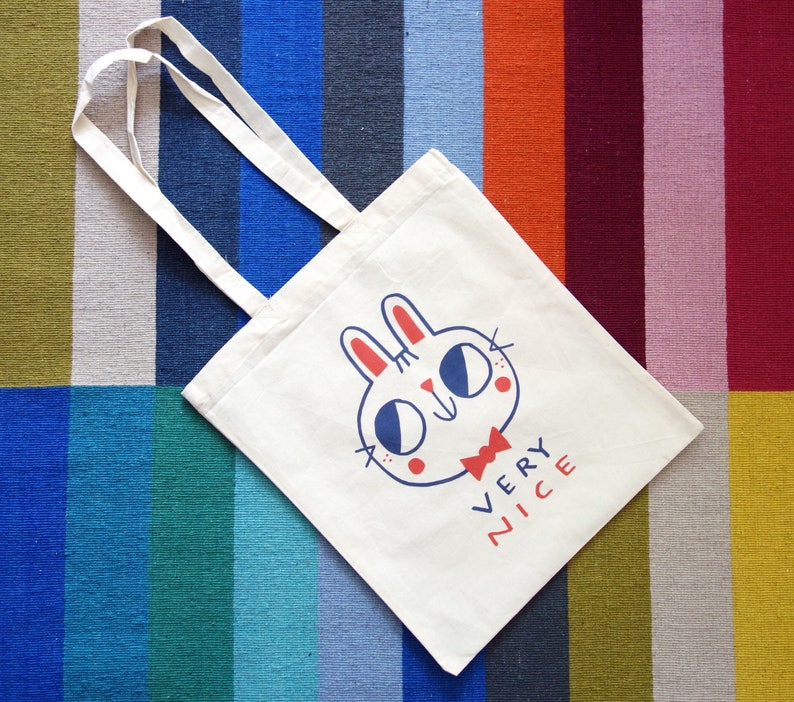 Very Nice Tote Bag / Shopping Bag - Etsy