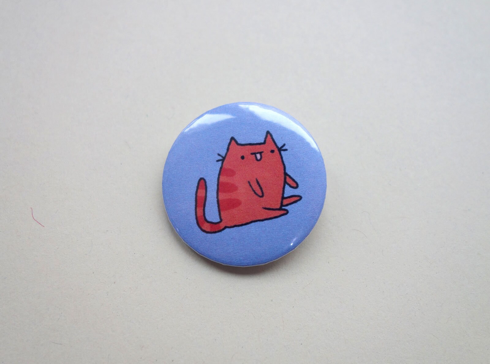 Cute Cat Buttons / Button Pins | Etsy