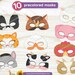 Farm Animal Masks Bundle: Printable Costume Masks for Kids (PDF) - Etsy