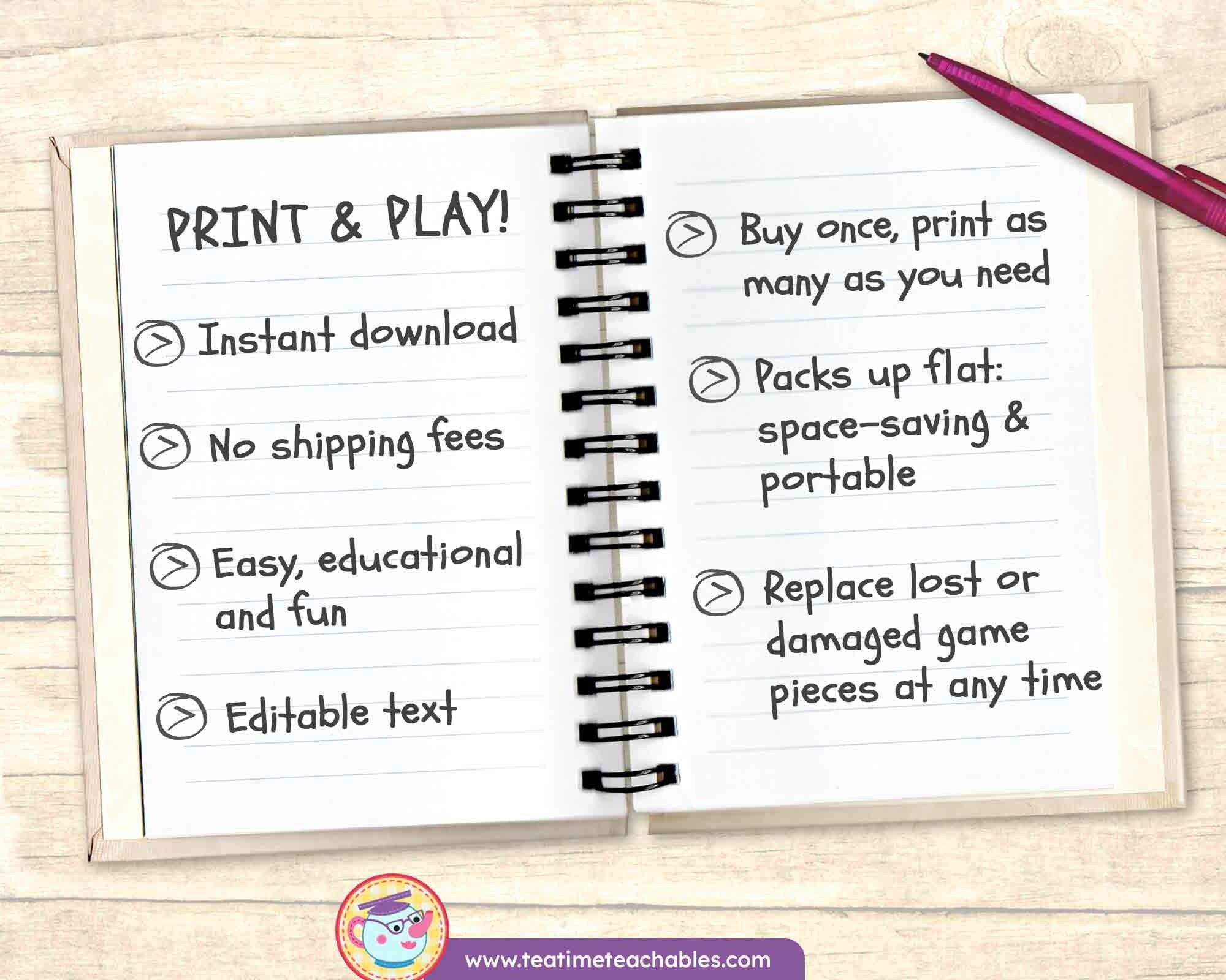 Treasure Island Pirate Map PRINTABLE Game PDF Pirates Matching and ...