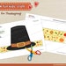 Printable Pilgrim Hat BUNDLE: Pre-colored and for Coloring | Easy ...