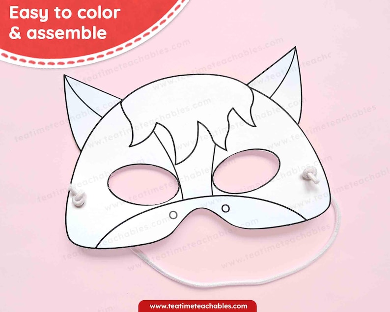 Year of the Horse Craft: Printable Mask, Lucky Envelope & Coupons for ...