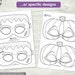 Halloween Masks for Kids: 10 Printable Masks to Color (PDF) - Halloween ...