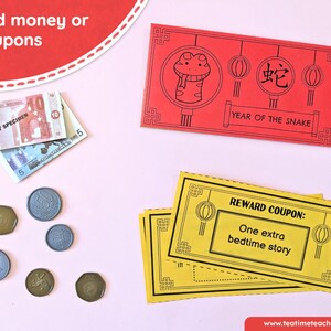 Year of the Snake Craft Pack - Lunar New Year Black Line Printables for ...