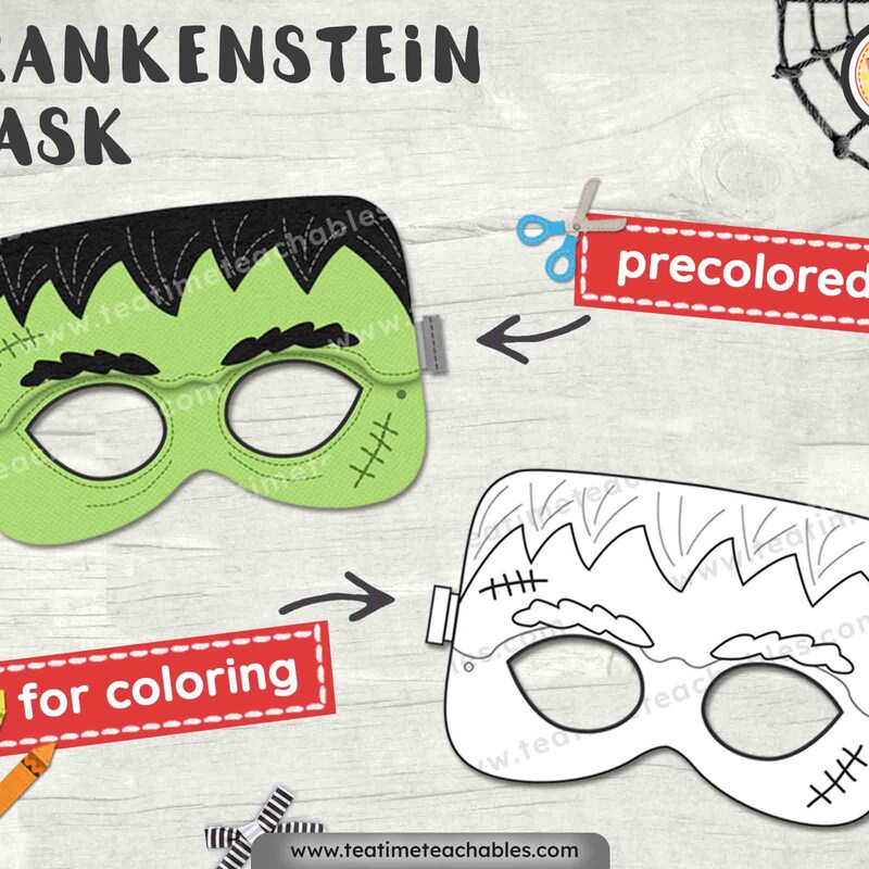 Frankenstein Mask - Etsy