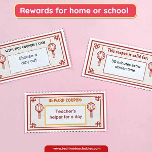 Year of the Dragon Craft BUNDLE: Printable Mask & Lucky Red Envelope ...