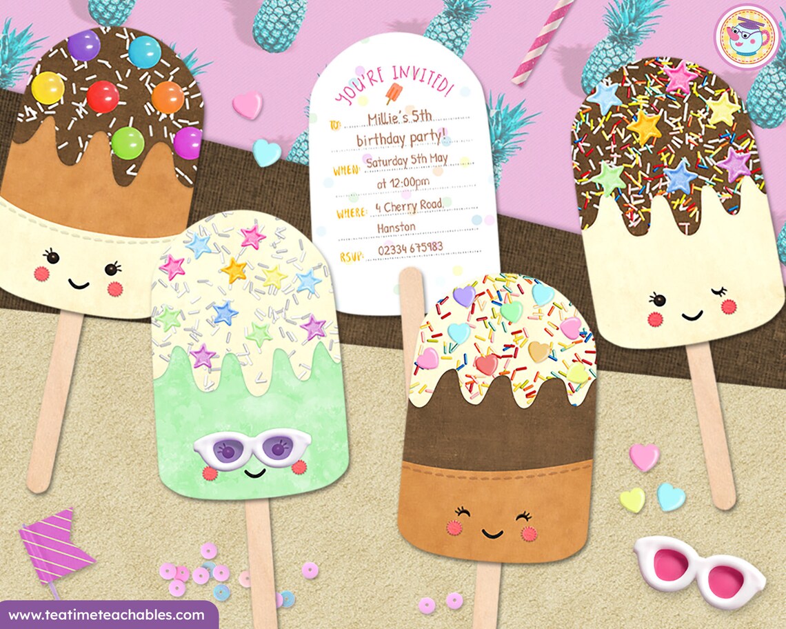 Cheeky Chocolate Ice Pops: Printable Party Favors (PDF) - Etsy