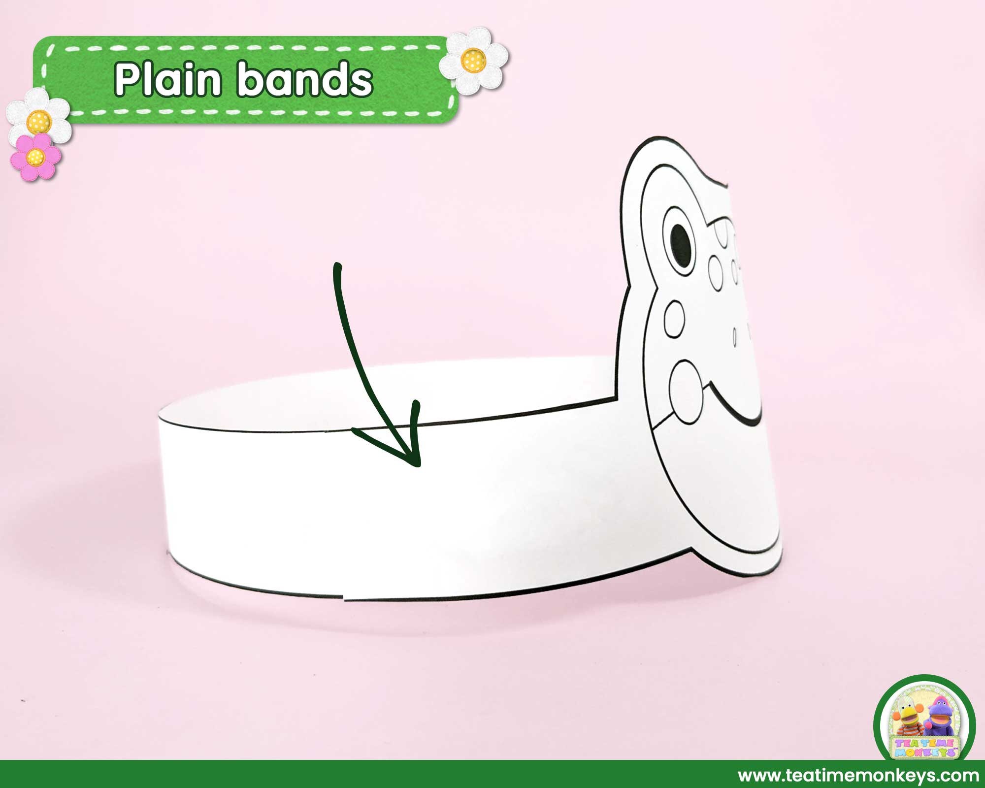 SPRING ANIMALS 6 Printable Headbands for Coloring Printable Crowns - Etsy