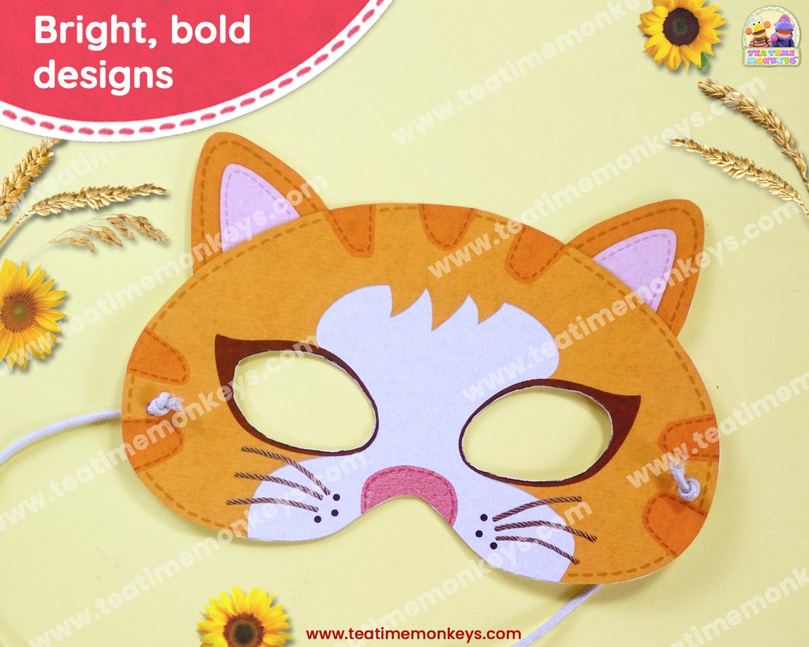 FARM ANIMALS Masks Bundle 20 Printable Masks Costume - Etsy