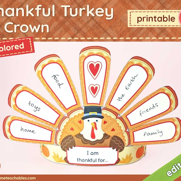 Turkey Craft - Etsy