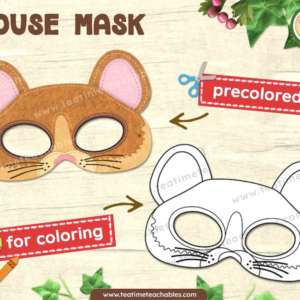 Mouse Mask - Etsy