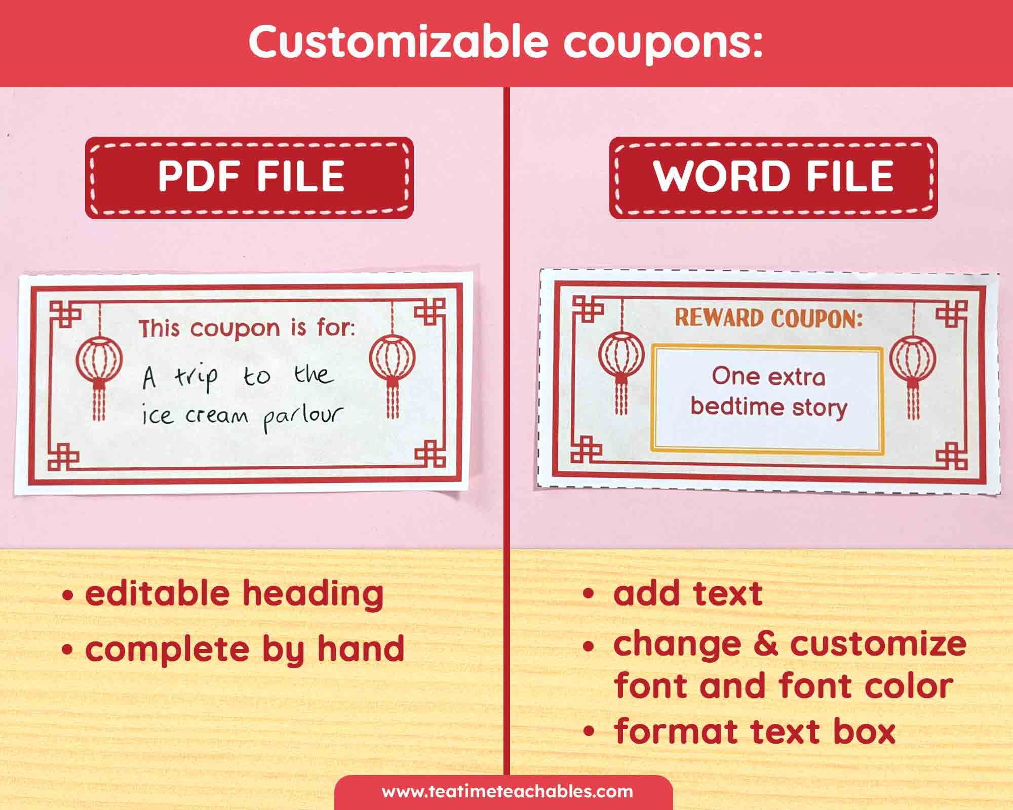 Year of the Dragon Craft BUNDLE: Printable Mask & Lucky Red Envelope ...