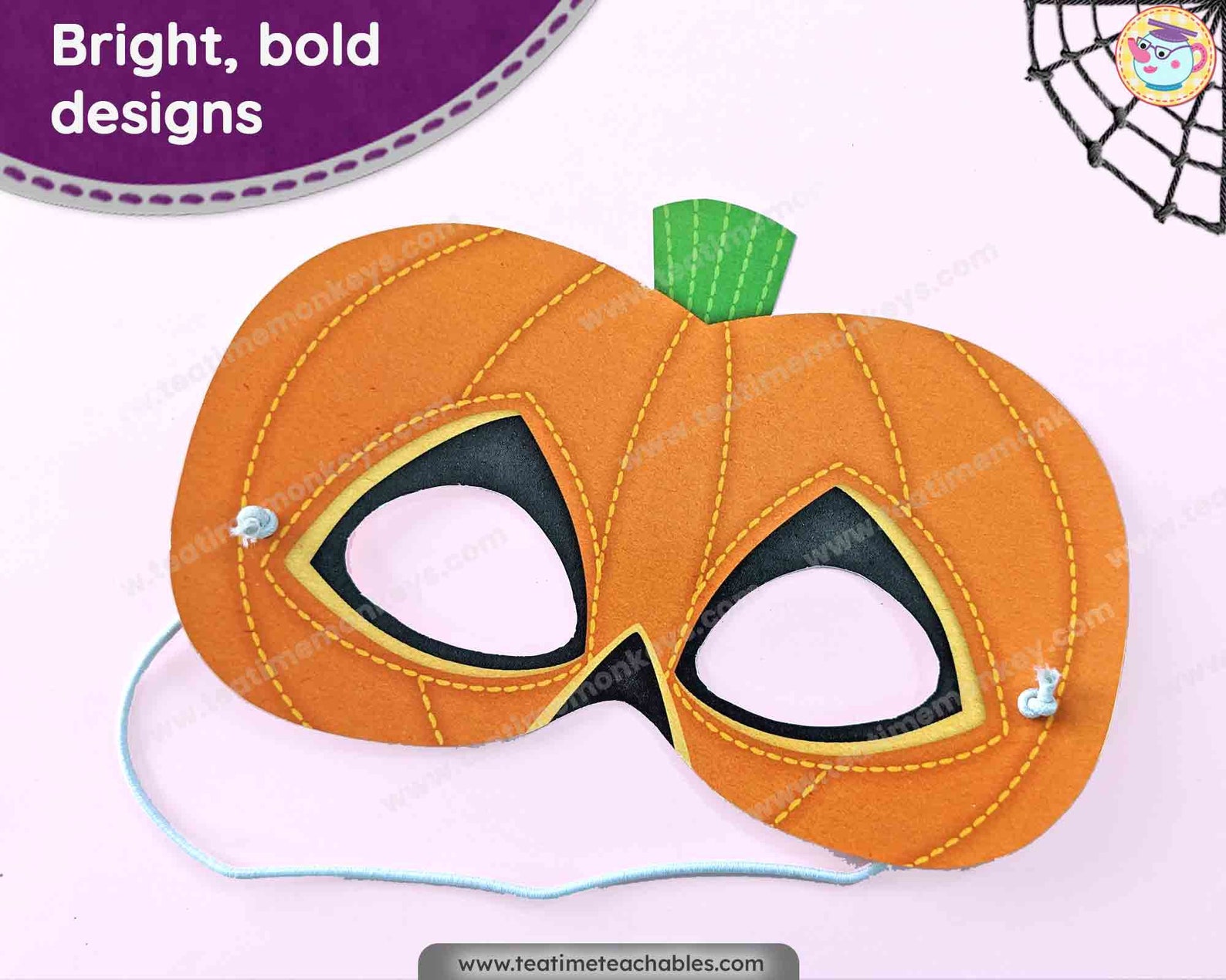 HALLOWEEN Masks for Kids | Ten Printable Masks | Precolored | PDF ...