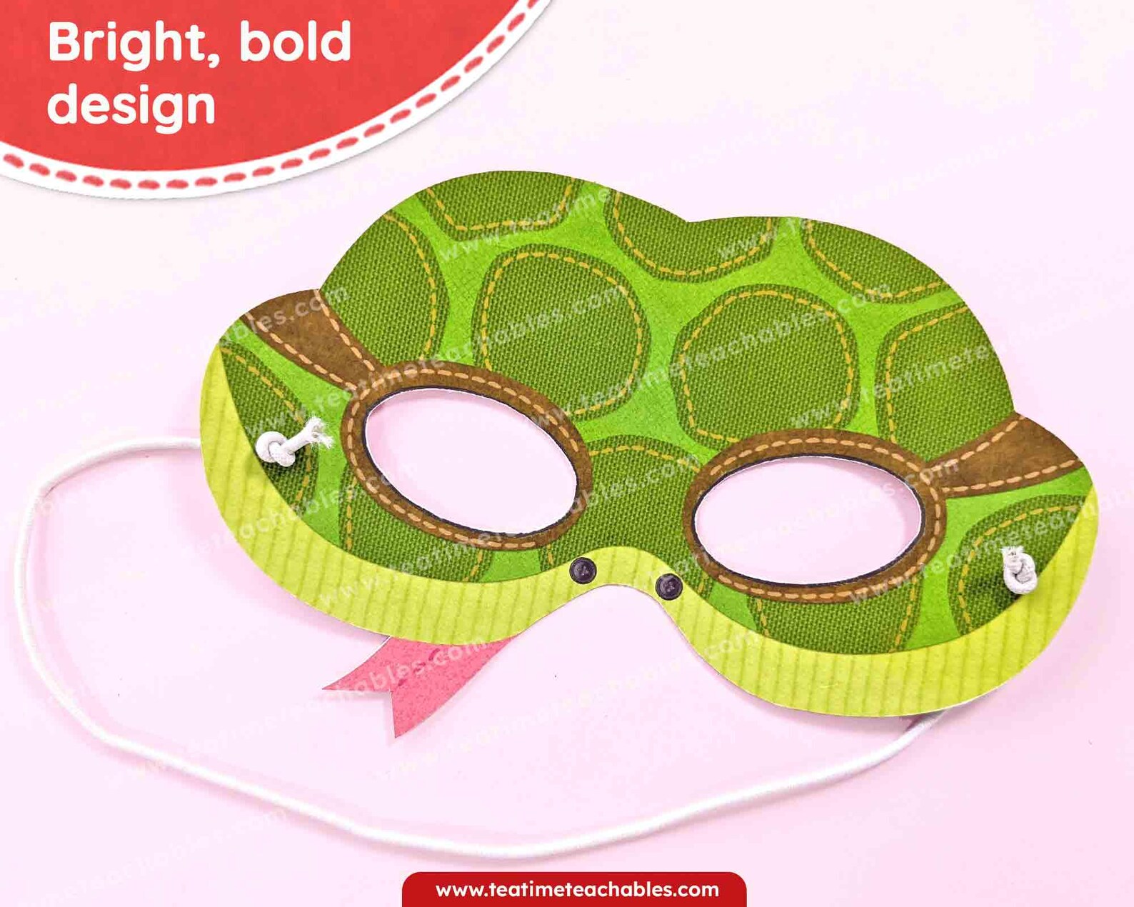Year of the Snake Craft Pack: Precolored Printable Mask, Envelope ...