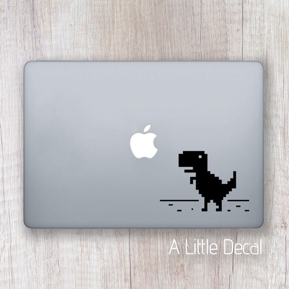 Dino Google Chrome Macook Decal Macbook Sticker Laptop | Etsy