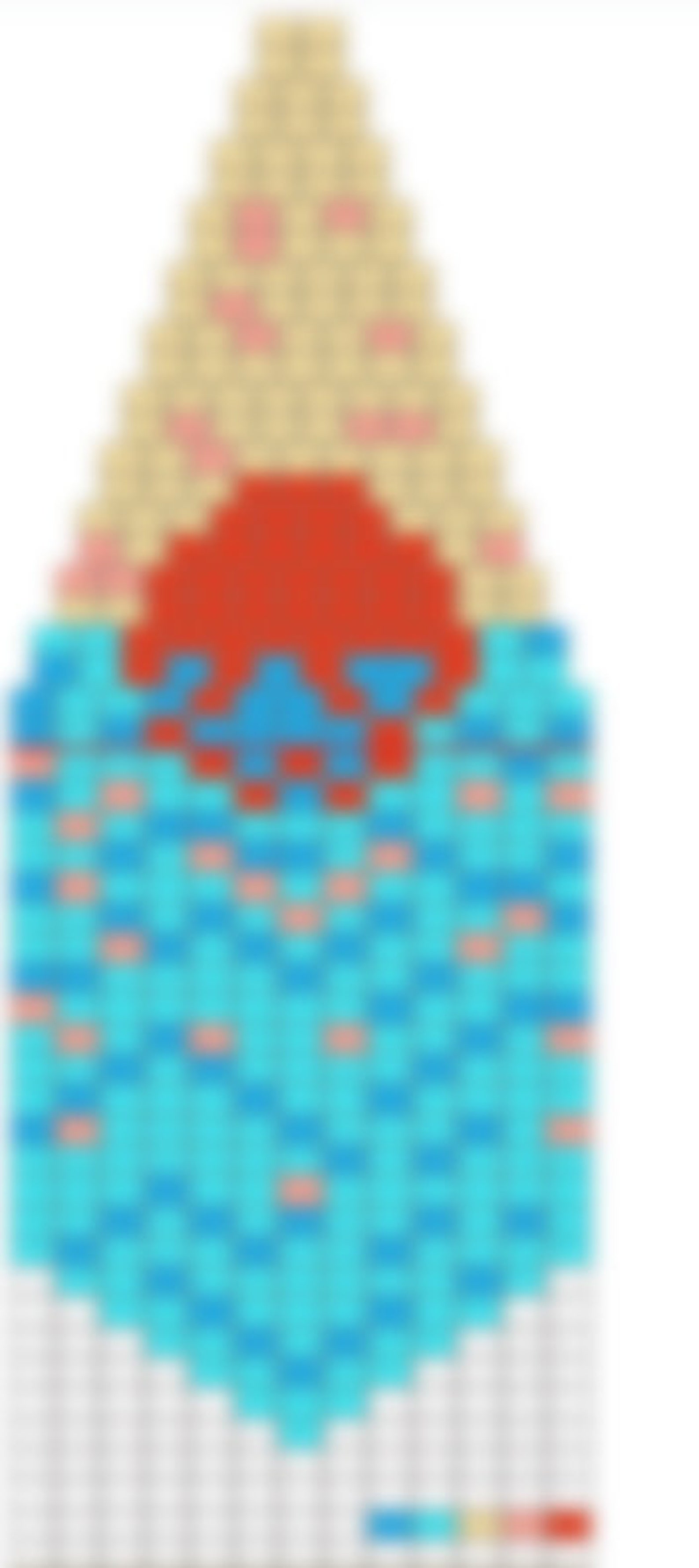 Brick Stitch Pattern for Seed Bead Earrings Digital PDF - Etsy