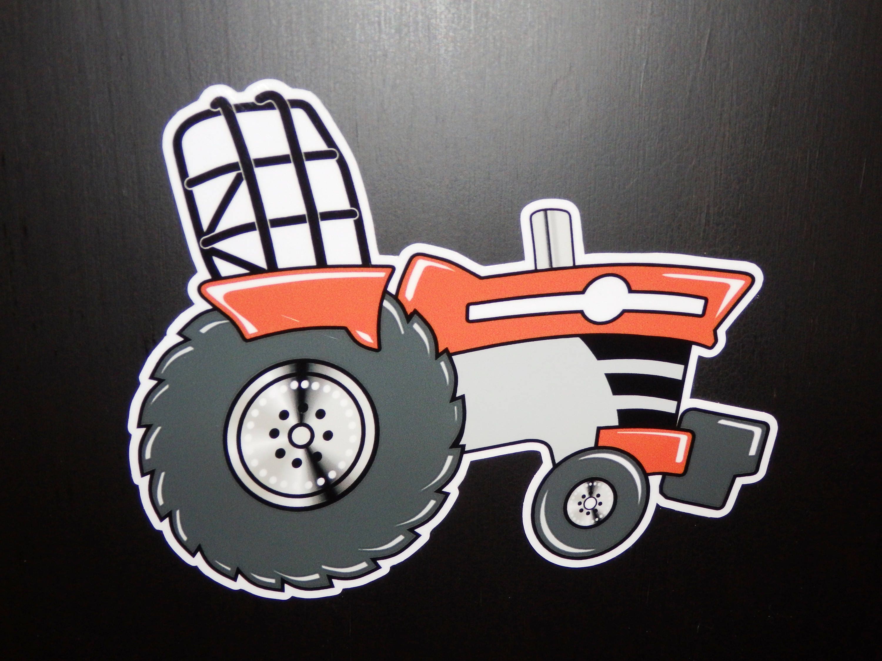 Massey Ferguson PULLER TRACTOR Decal/STICKER Original Artwork | Etsy