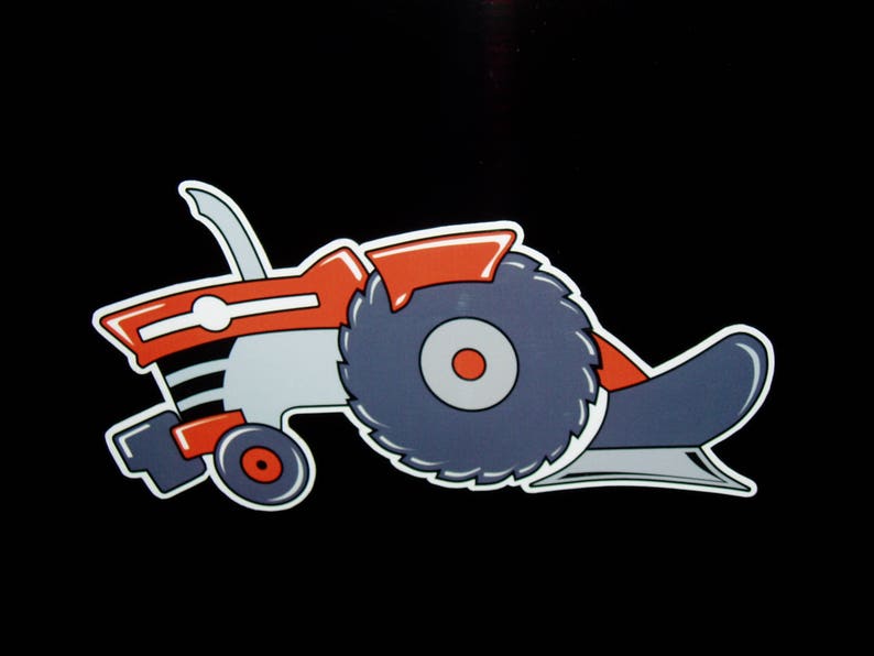 Massey Ferguson DECAL/STICKER Original Artwork tractor Swag | Etsy