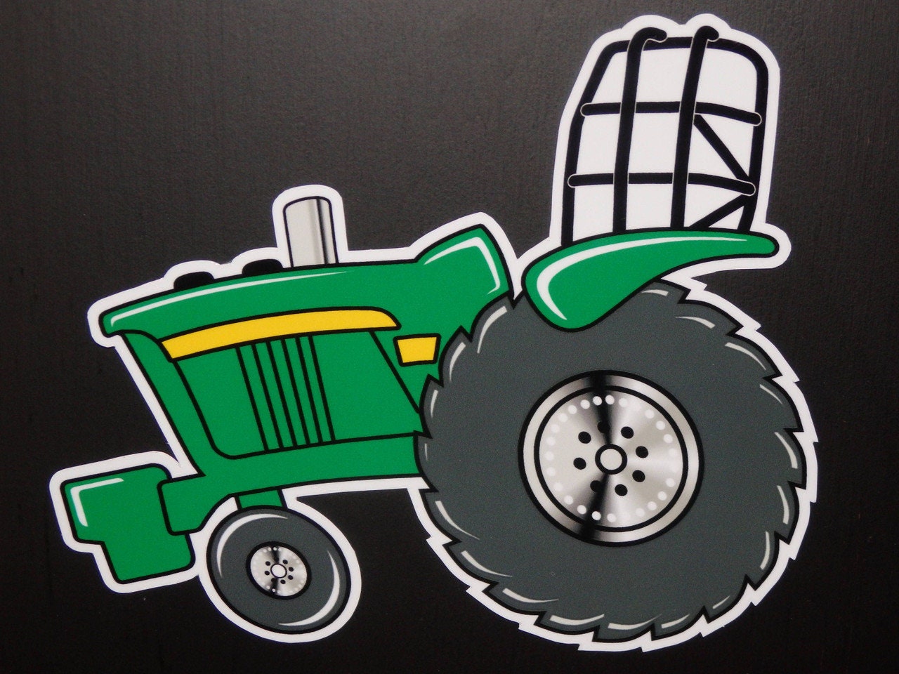 John Deere PULLER DECAL/STICKER Original Artwork “tractor Swag Series ...