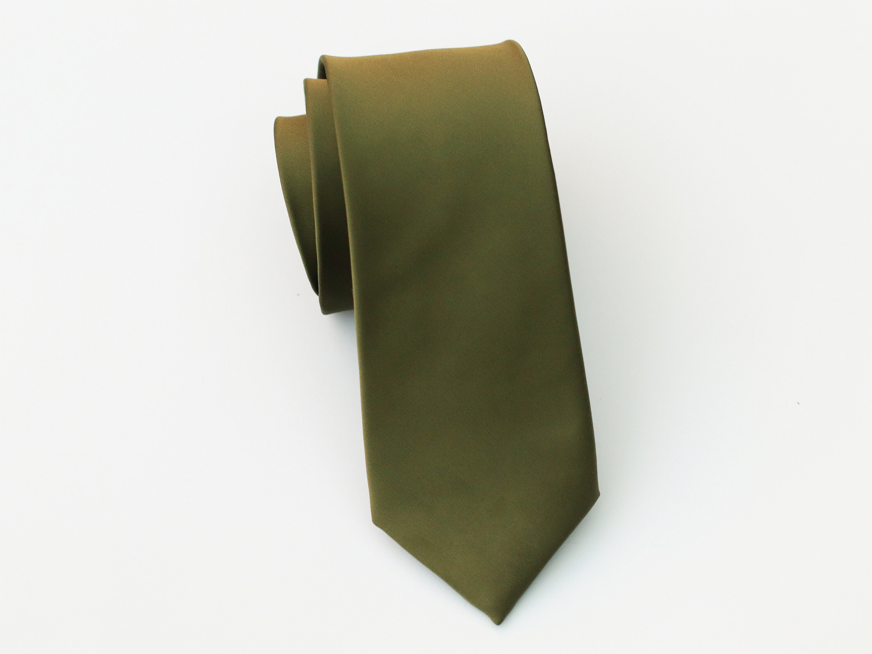 OLIVE Wedding Tie Mens Ties Vintage Mens Tie Olive Bow - Etsy