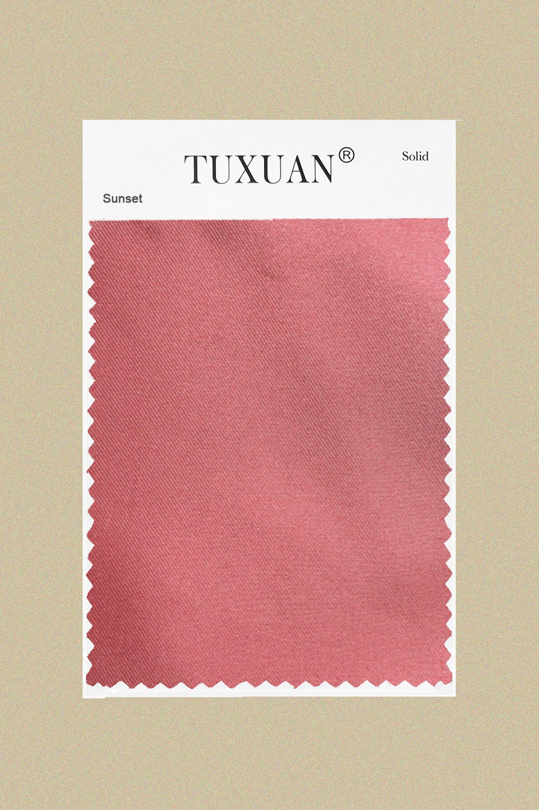 Sunset Swatch, TUXUAN Swatch Sunset, Match to Davids Bridal Sunset ...