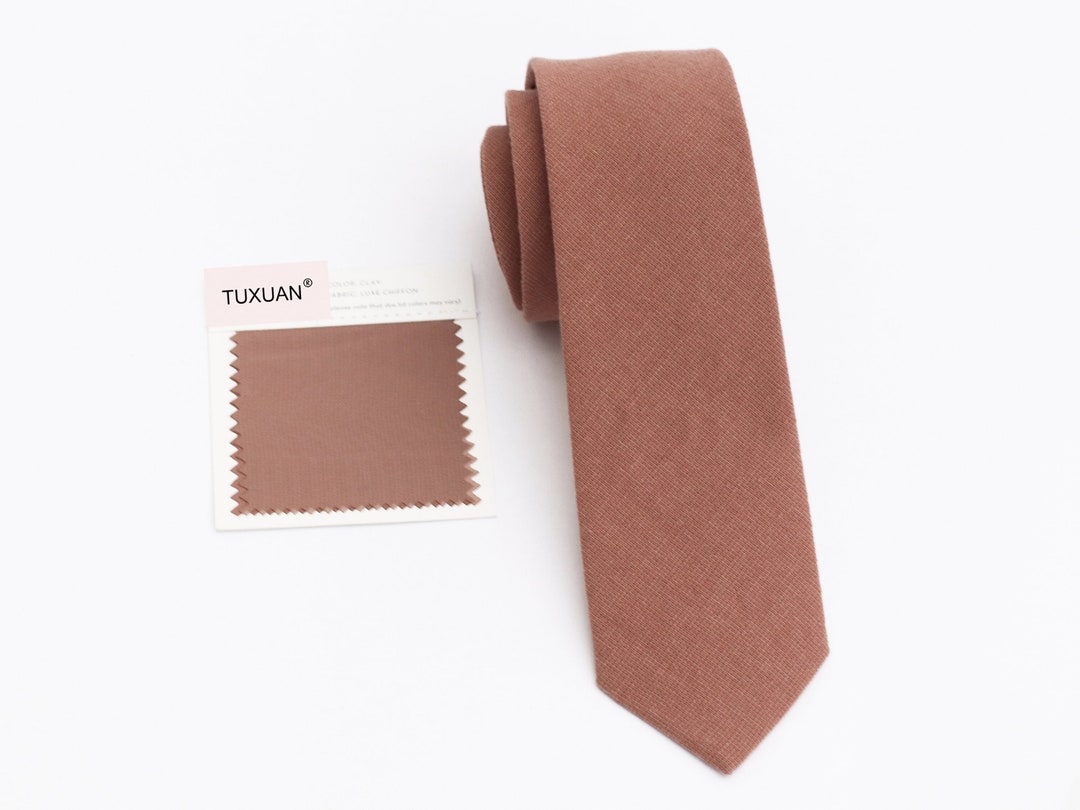 Clay Wedding Tie, Wedding Mens Tie, Vintage Mens Tie, Clay Bow Tie ...