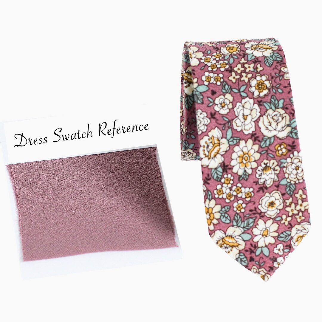 Antique Rose Floral Wedding Tie, Vintage Men’s Tie, Antique Rose Bow ...