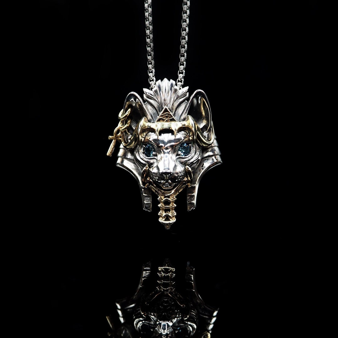 Sphinx Cat Silver Pendant Men's Pendant Women's Pendant Sphinx Cat ...
