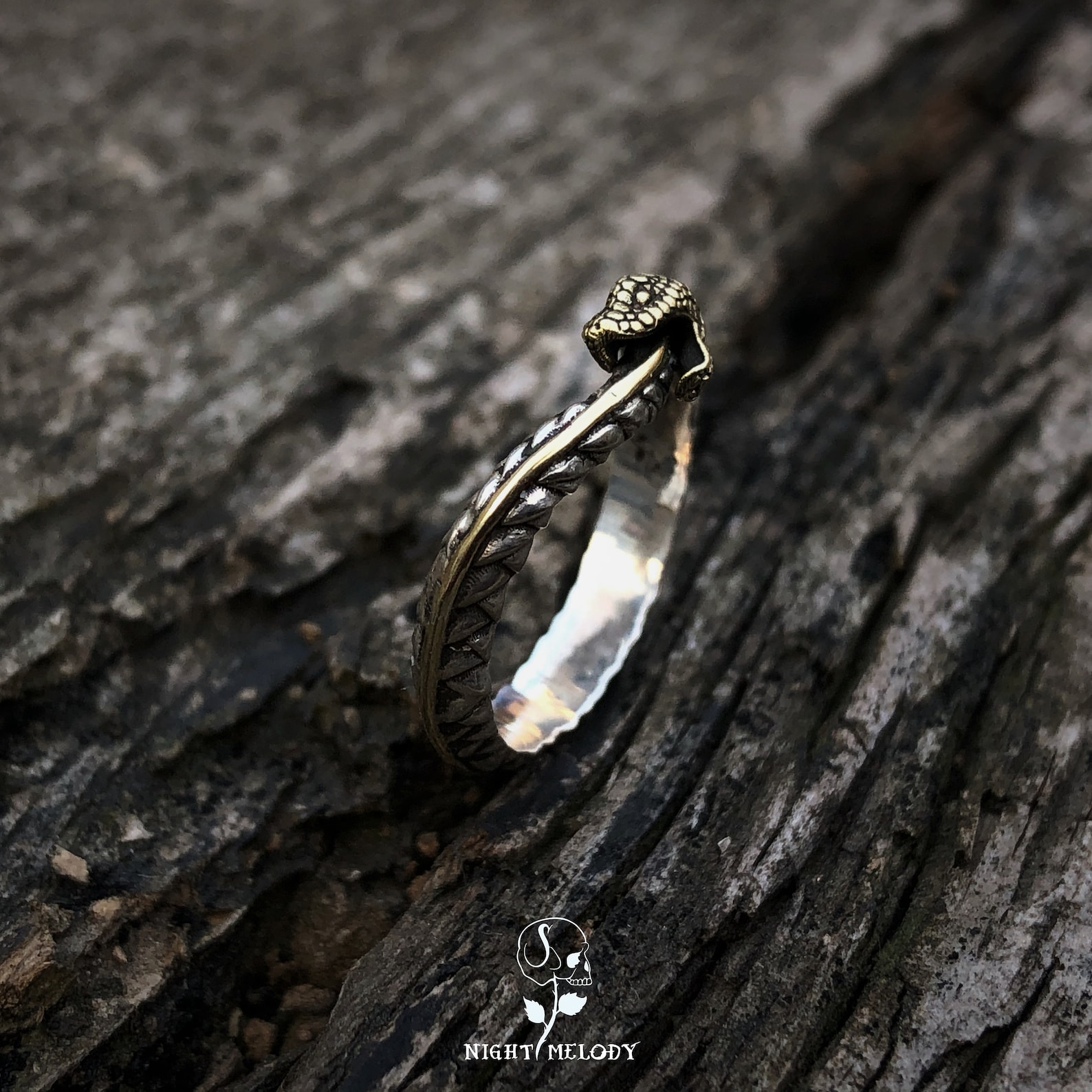 Ouroboros Sterling Silver Ring Silver Jewelry Women's Ring | Etsy