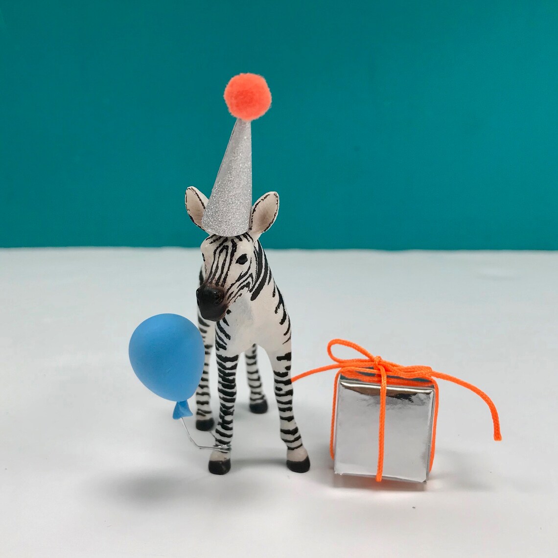 Baby Zebra Cake Topper Zebra Party Cake Topper Safari Animal - Etsy