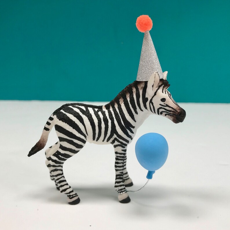 Baby Zebra Cake Topper Zebra Party Cake Topper Safari Animal | Etsy