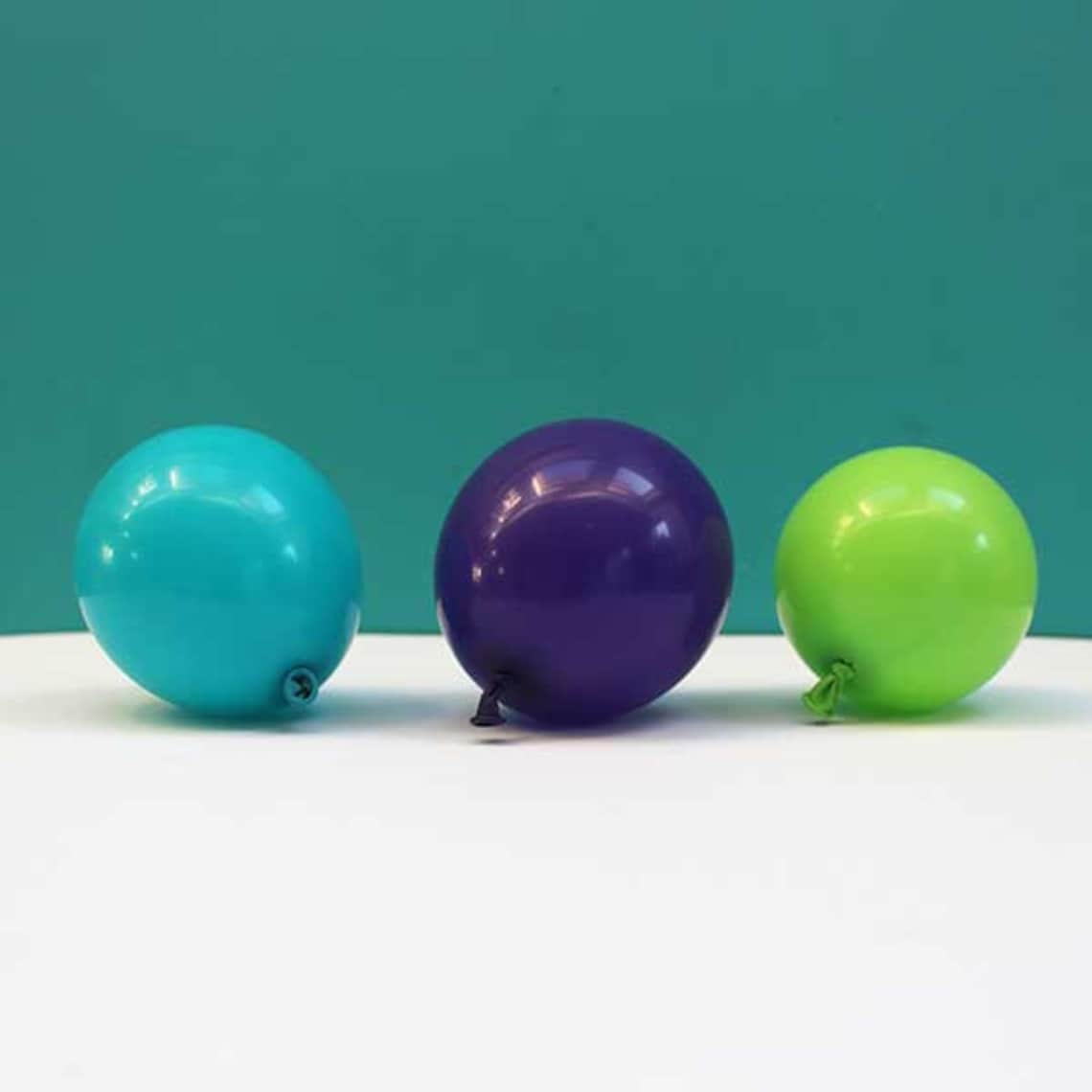 10 Tiny balloons 5 Balloons Party Balloons Mini | Etsy