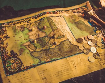 Larp Map | Etsy