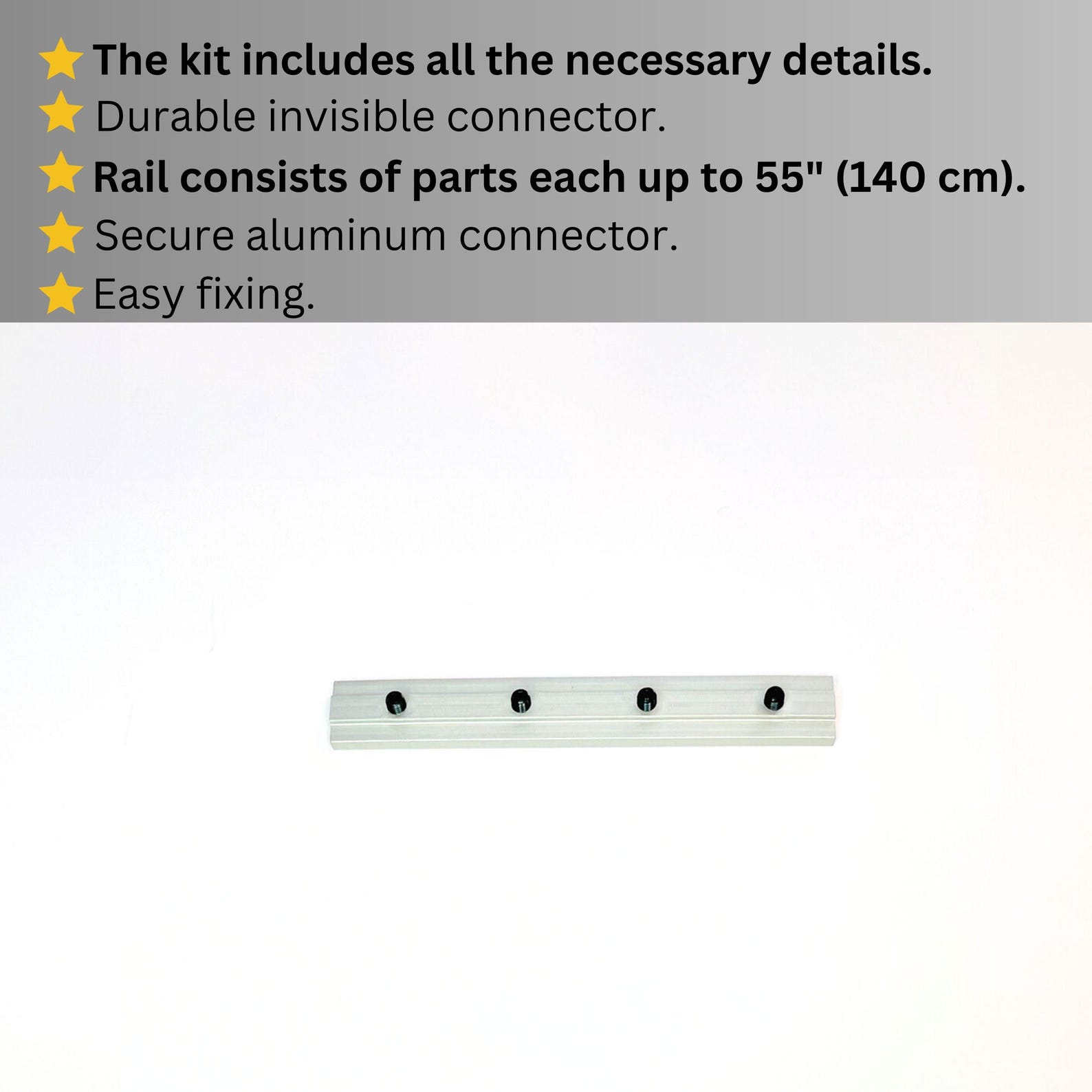 Curtain Track Rail: Custom Sizes, Decorative Single Track Rail for ...