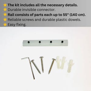 Curtain Track Rail: Custom Sizes, Decorative Single Track Rail for ...