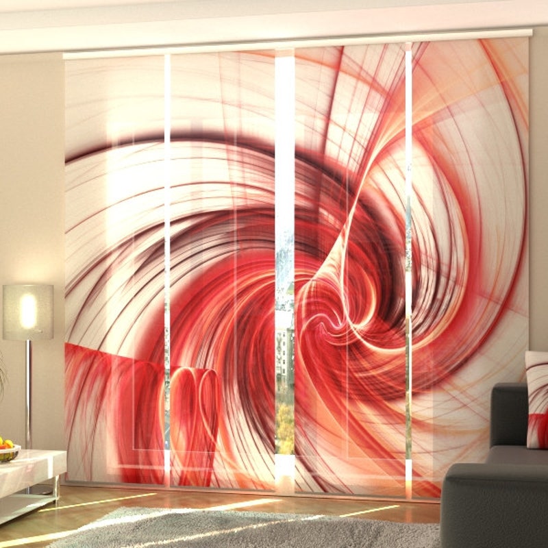 Sliding Panel Curtain Set - Etsy