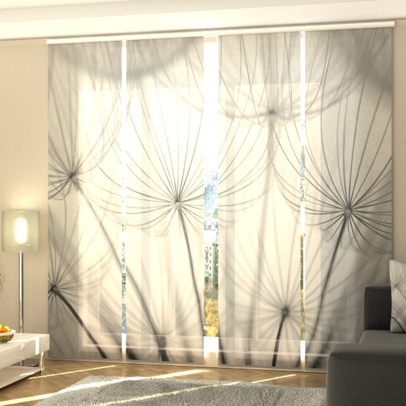 Dandelion Curtain - Etsy