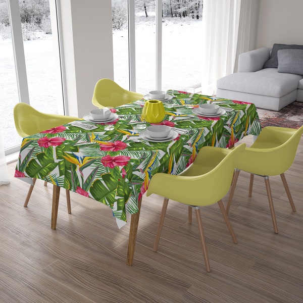 Tropical Tablecloth - Etsy