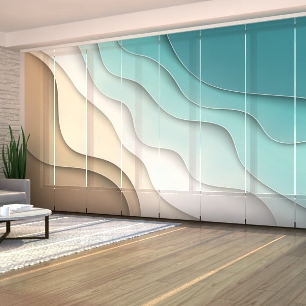 Sliding Panel Track Curtains - Etsy