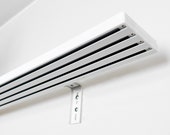 4-tracks Wall Rail Any Custom Size Sliding Rails for Vertical - Etsy