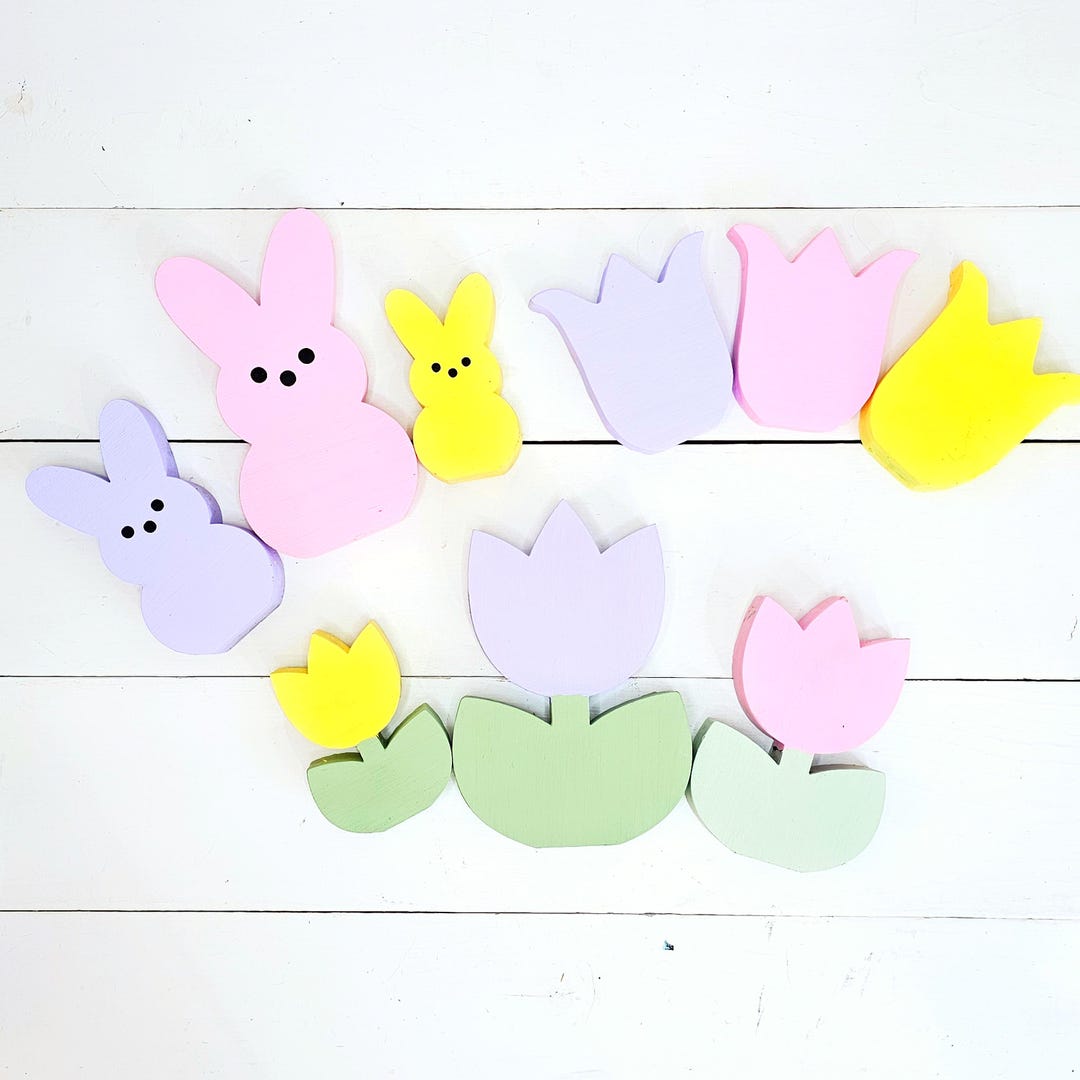 Wood Peep, Easter Decor, Adorable Easter Shelf Sitters, Bunny Decor ...