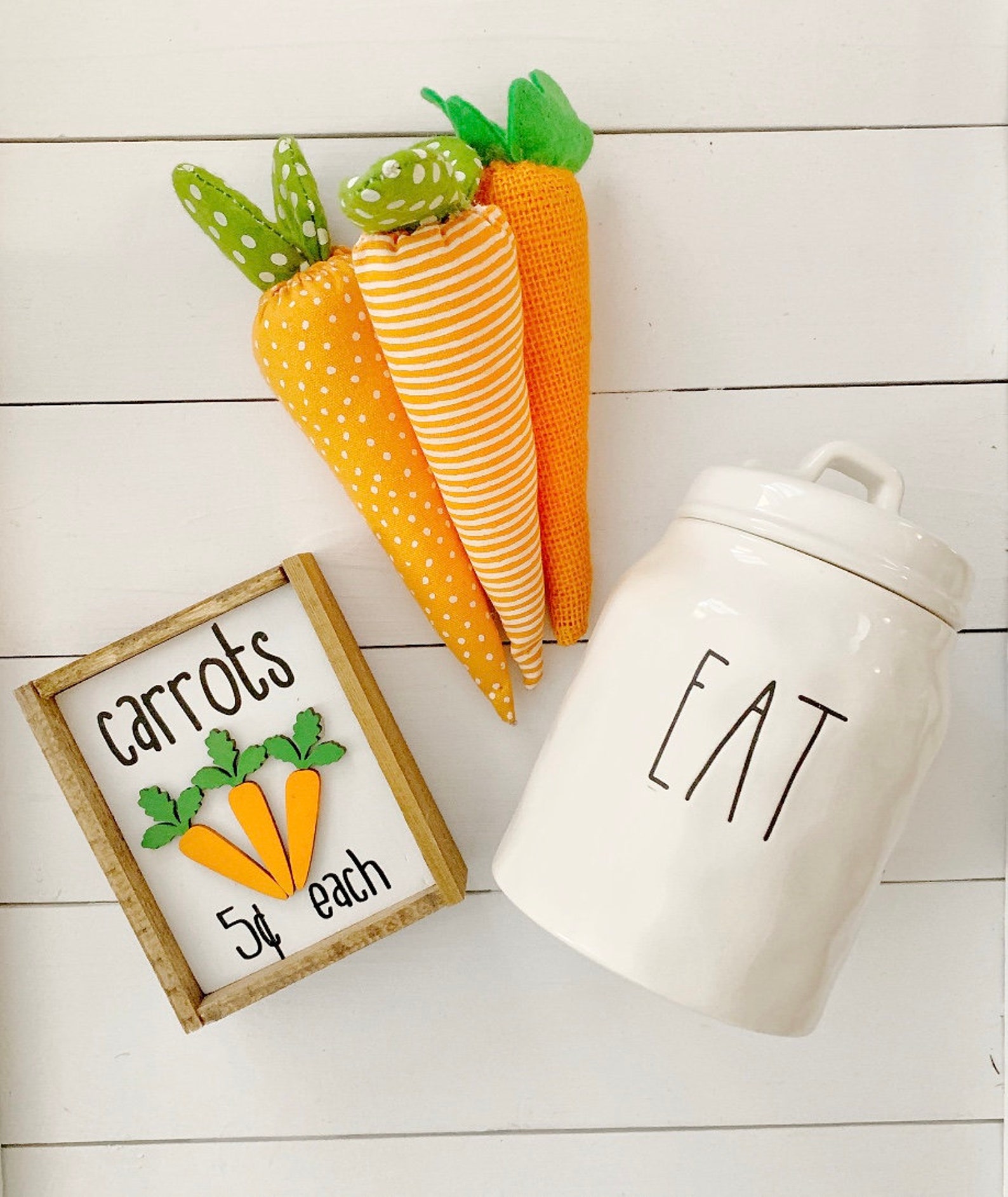Carrot Signs / 3D Signs / Happy Easter Sign / Easter Decor / Tiered ...