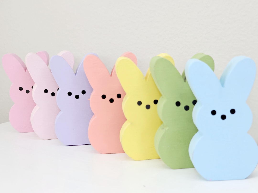 Wood Peep, Easter Decor, Adorable Easter Shelf Sitters, Bunny Decor ...