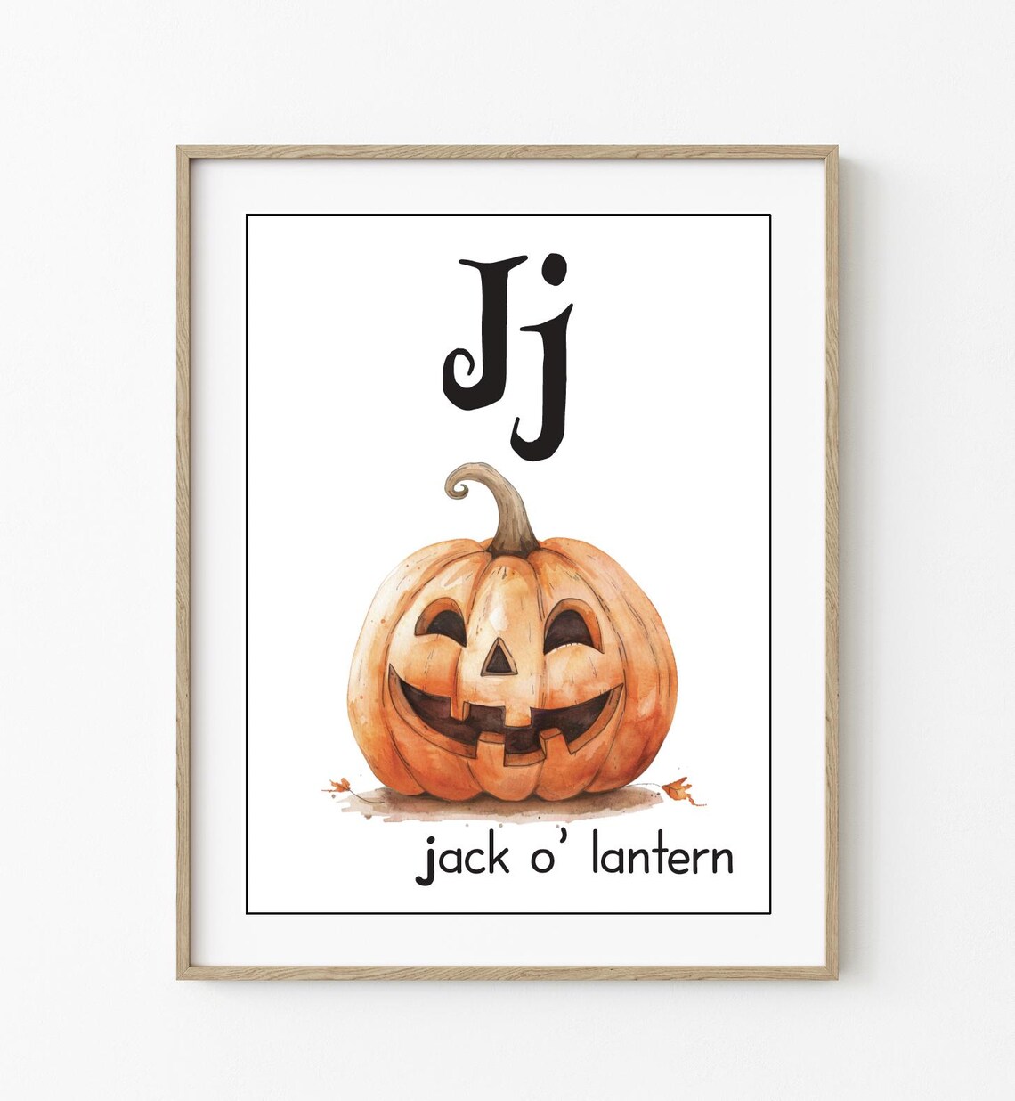 Halloween Alphabet Cards, Spooky Abc's, Large Alphabet Cards, Alphabet ...