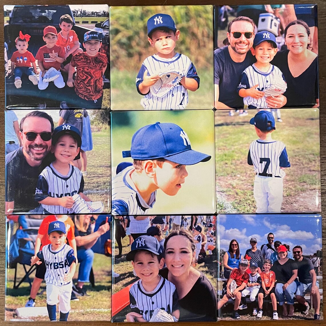 Custom Photo Magnets, 2x2 Square Magnet Set, Refrigerator Magnets - Etsy